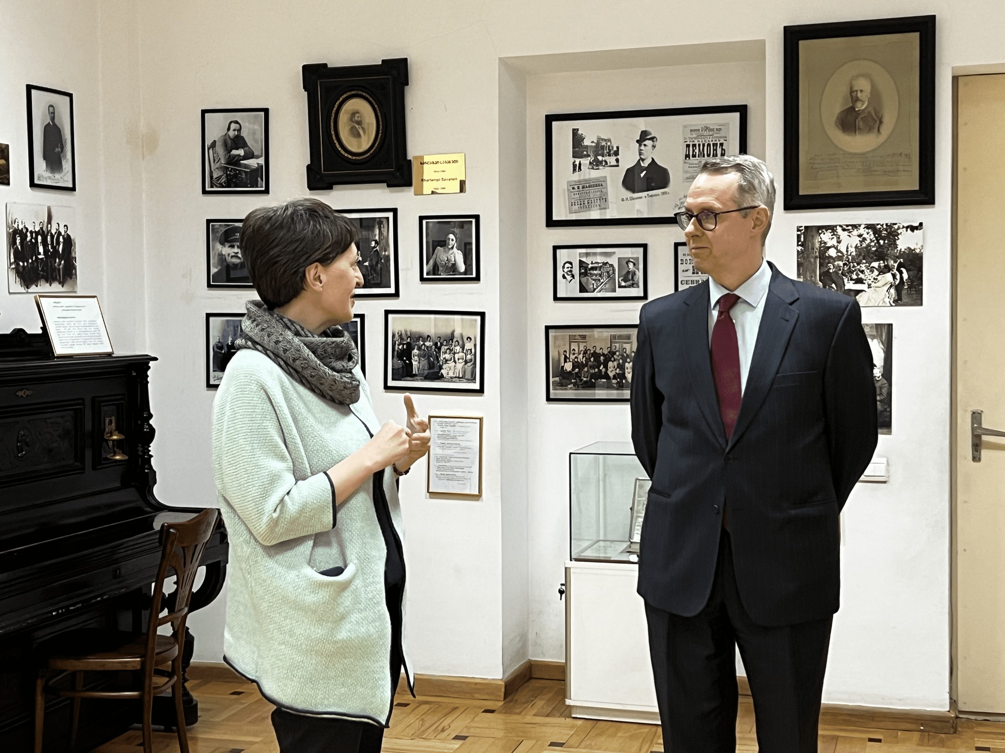 Meeting of the H.E. Ambassador of Germany with the Rector of TSC